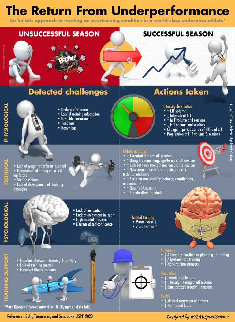 The multidisciplinary process leading to return from underperformance ...